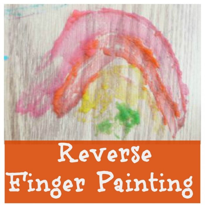 SENSE OF TOUCH Reverse Finger Painting | Confidence Meets Parenting