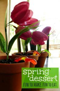 Flower Pot Dessert - Easy Spring Dessert for Kids | Confidence Meets ...