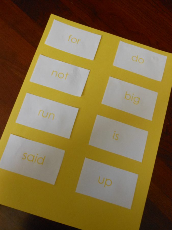 make your own SIGHT WORD cards = - A Mom With A Lesson Plan