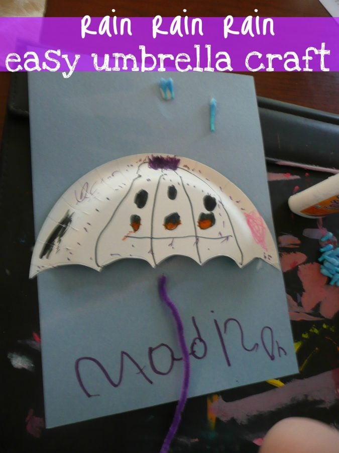 WEATHER...umbrella craft | Confidence Meets Parenting