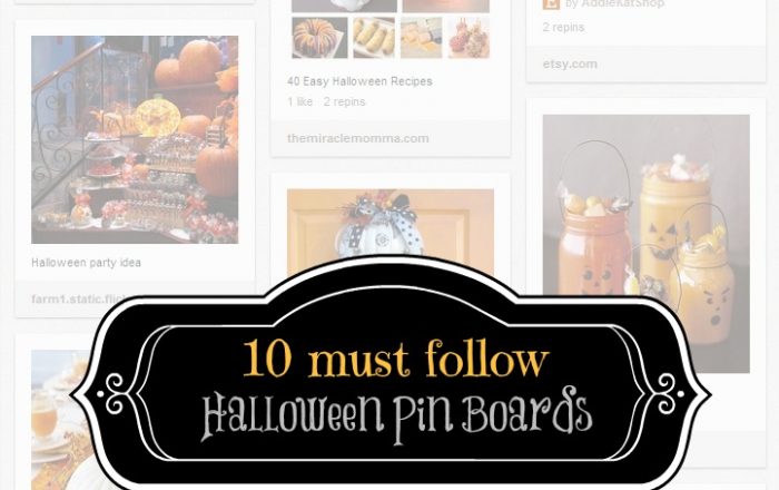 10 must follow Halloween pin boards | Confidence Meets Parenting