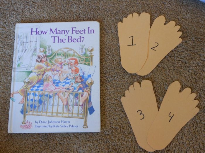 "How Many Feet in the Bed?" Counting Book Activity | Confidence Meets ...