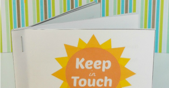 Printable Kids Phone Book: Keep in Touch over Summer Break