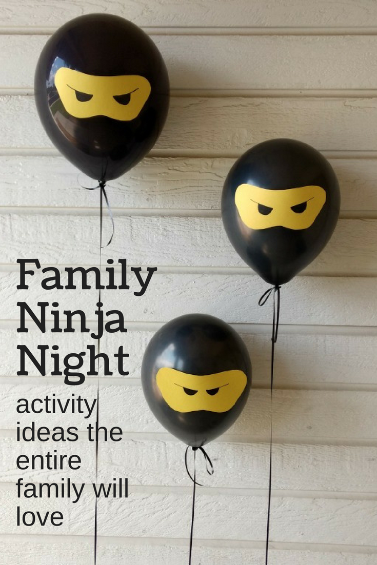 5 Family Ninja Night Activities | Confidence Meets Parenting