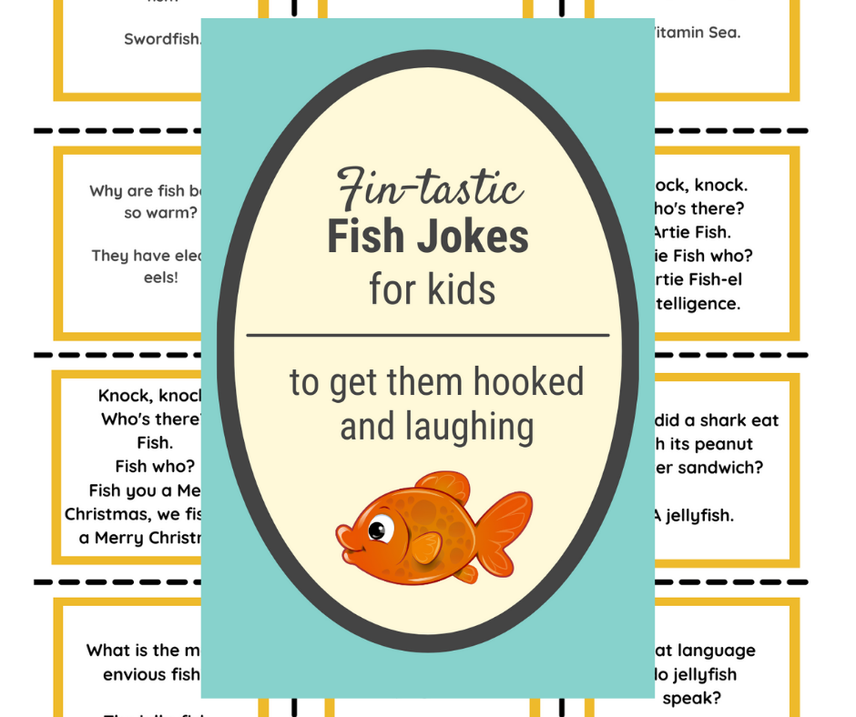 107 Funny Fish Jokes for Kids and Adults PRINTABLE
