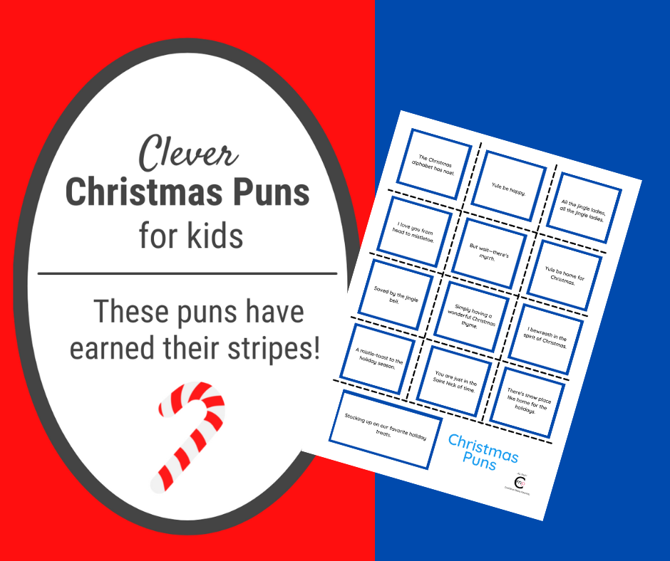 107 Christmas Puns + Holiday Puns for the Family PRINTABLE