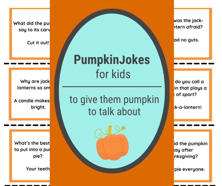 113 Pumpkin Jokes and Pumpkin Puns for Kids PRINTABLE